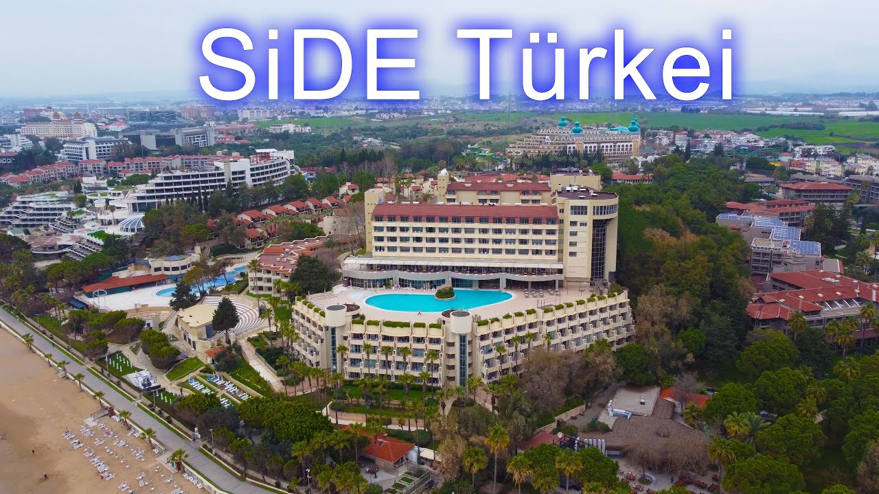 SIDE Promenade HEUTE. Strand. Meer. Hotels. Türkei im Winter 2024 # ...