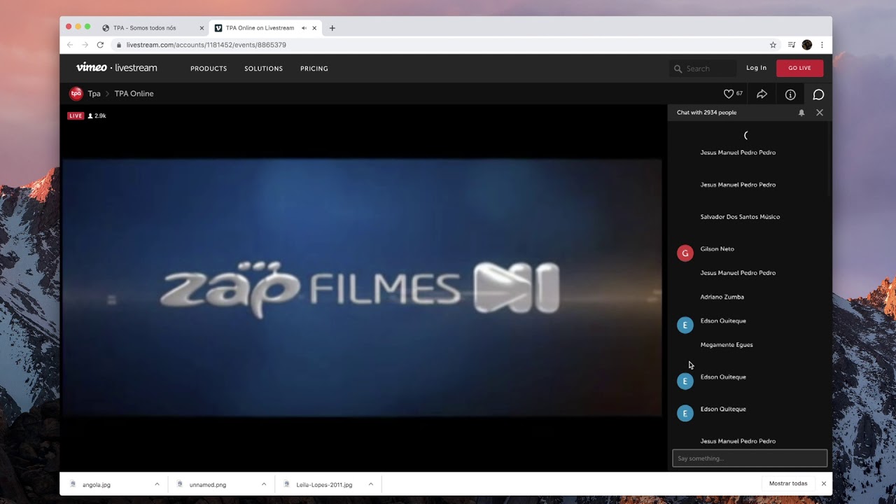 TPA ONLINE como aceder e ver em directo toda emissão - YouTube