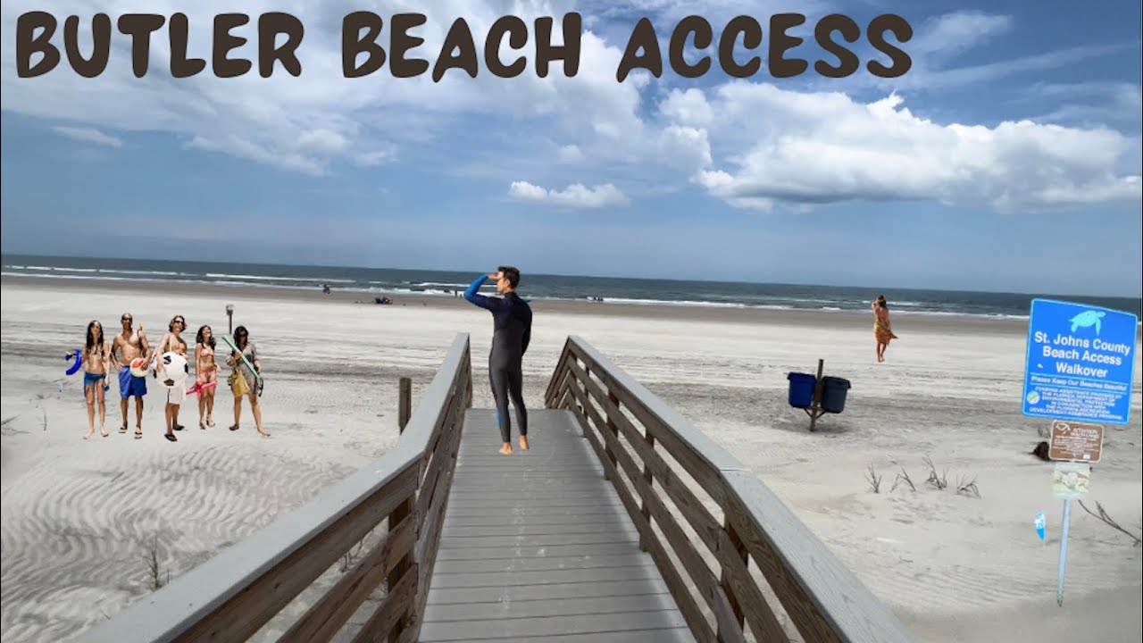 Butler Beach , Beach Access - YouTube