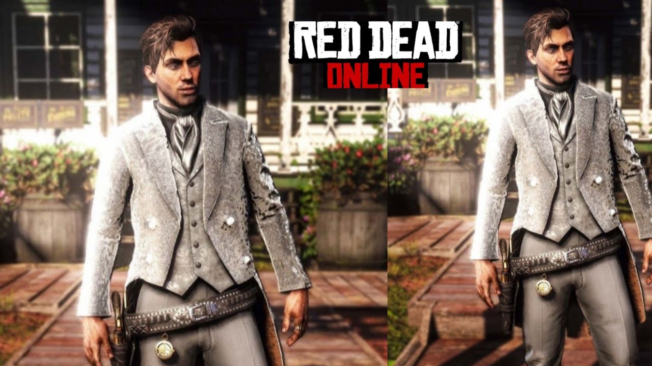 Red Dead Redemption 2 online best gray outfit !!! - YouTube