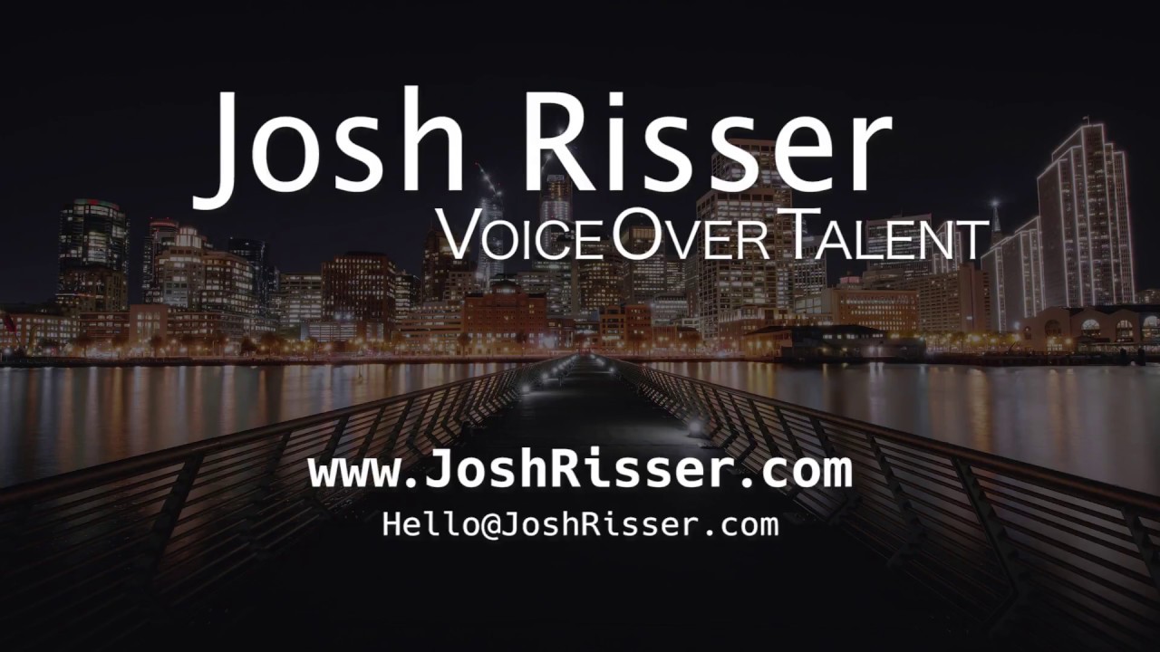 Josh Risser - 2016 Voice Over Commercial Demo - YouTube