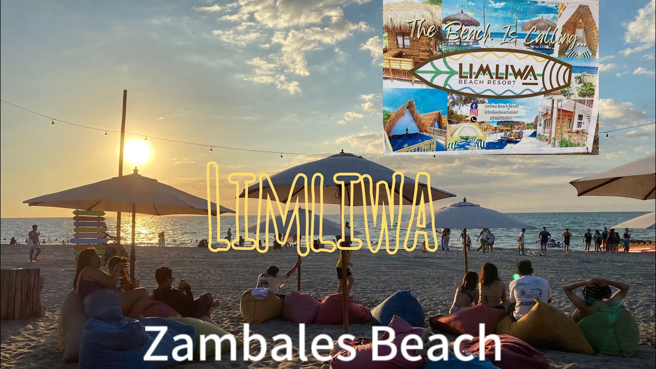 One of the Best Beaches in Zambales / walk Tour /Limliwa Beach Resort ...
