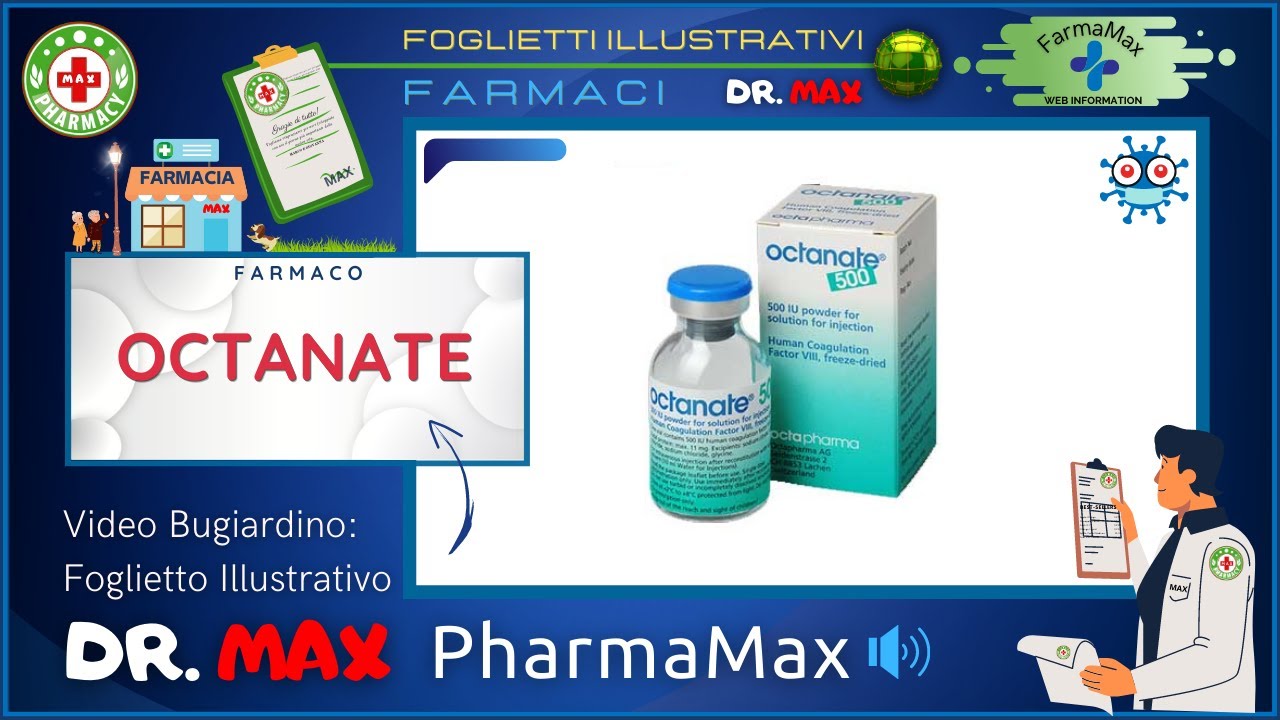Cos'è il 💊 Farmaco OCTANATE 🗺️ Foglietto Illustrativo Bugiardino Salute ...