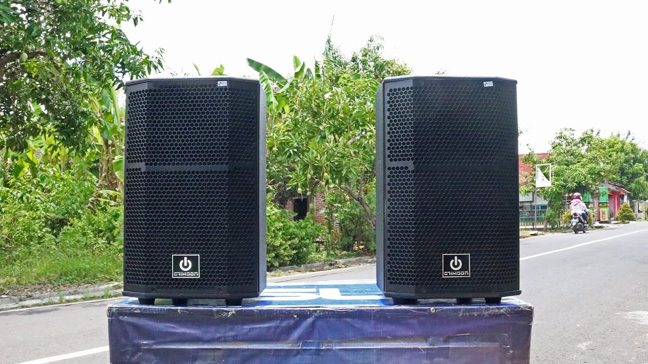 Speaker Pasif 10inc buat CAFE Crimson CRX 10 - YouTube