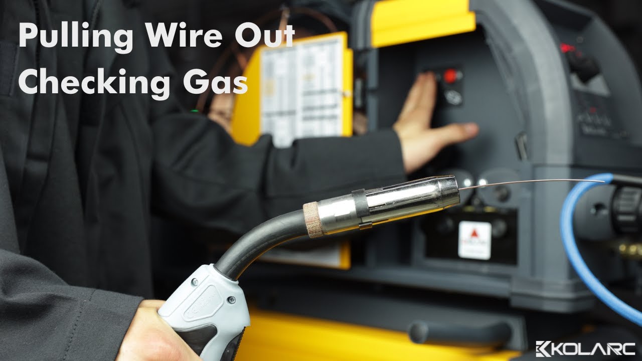 Kolarc MX: Pulling Wire Out Checking Gas - YouTube