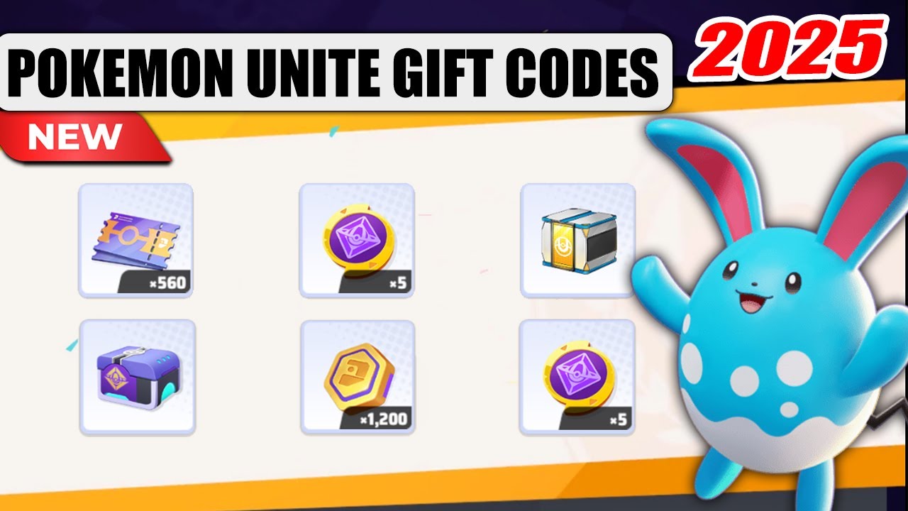POKÉMON UNITE GIFT CODES EXPOSED! 2025 | REDEEM CODE POKEMON UNITE ...