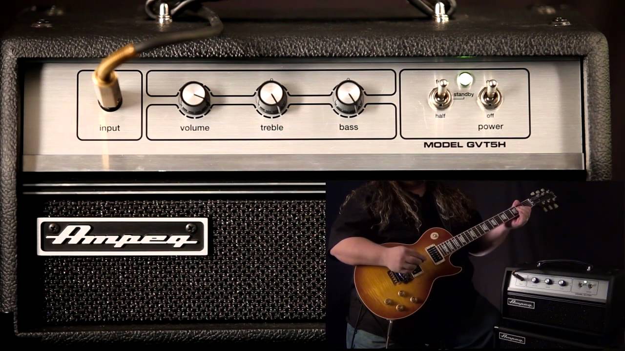 Ampeg GVT5 all tube guitar amplifier with Rikk Beatty - YouTube