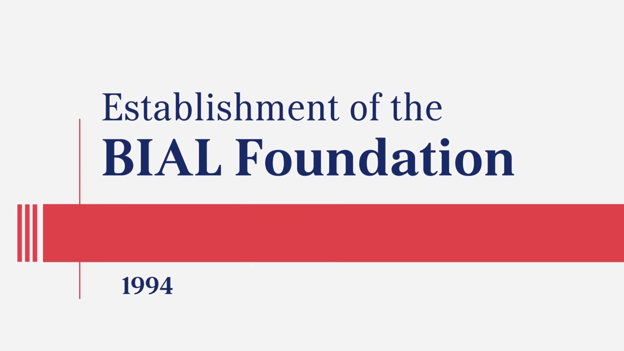 BIAL Foundation 25 years - YouTube