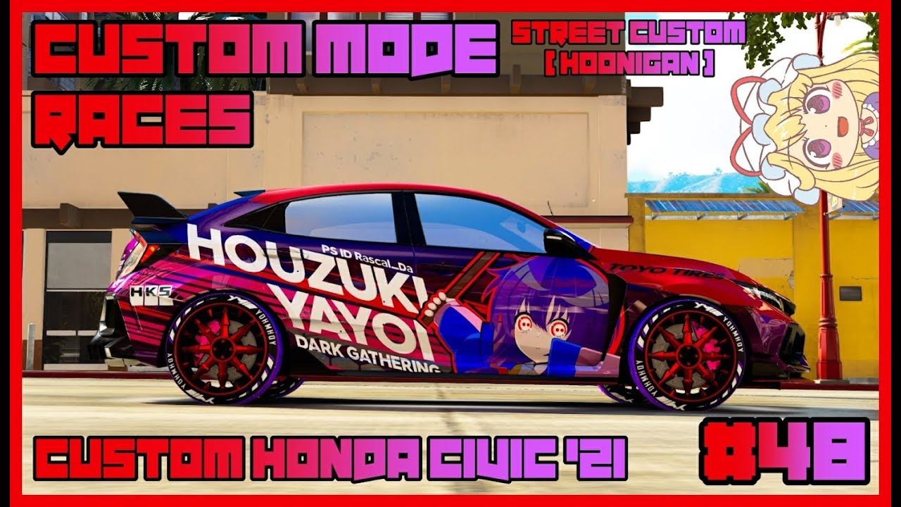 [The Crew: Motorfest] Custom Mode Races | Custom Honda Civic '21 | #48 ...