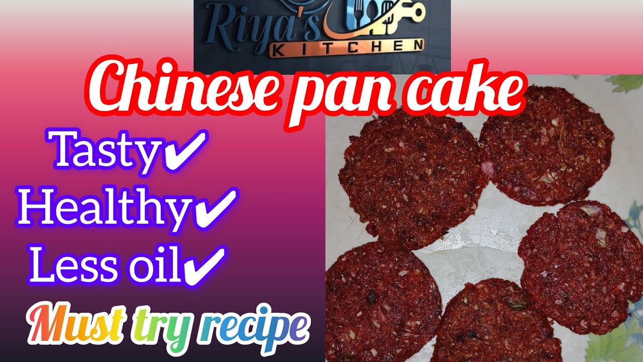 Chinese pan cake | new recipe #viral #healthy #recipe #beetroot #tikki ...