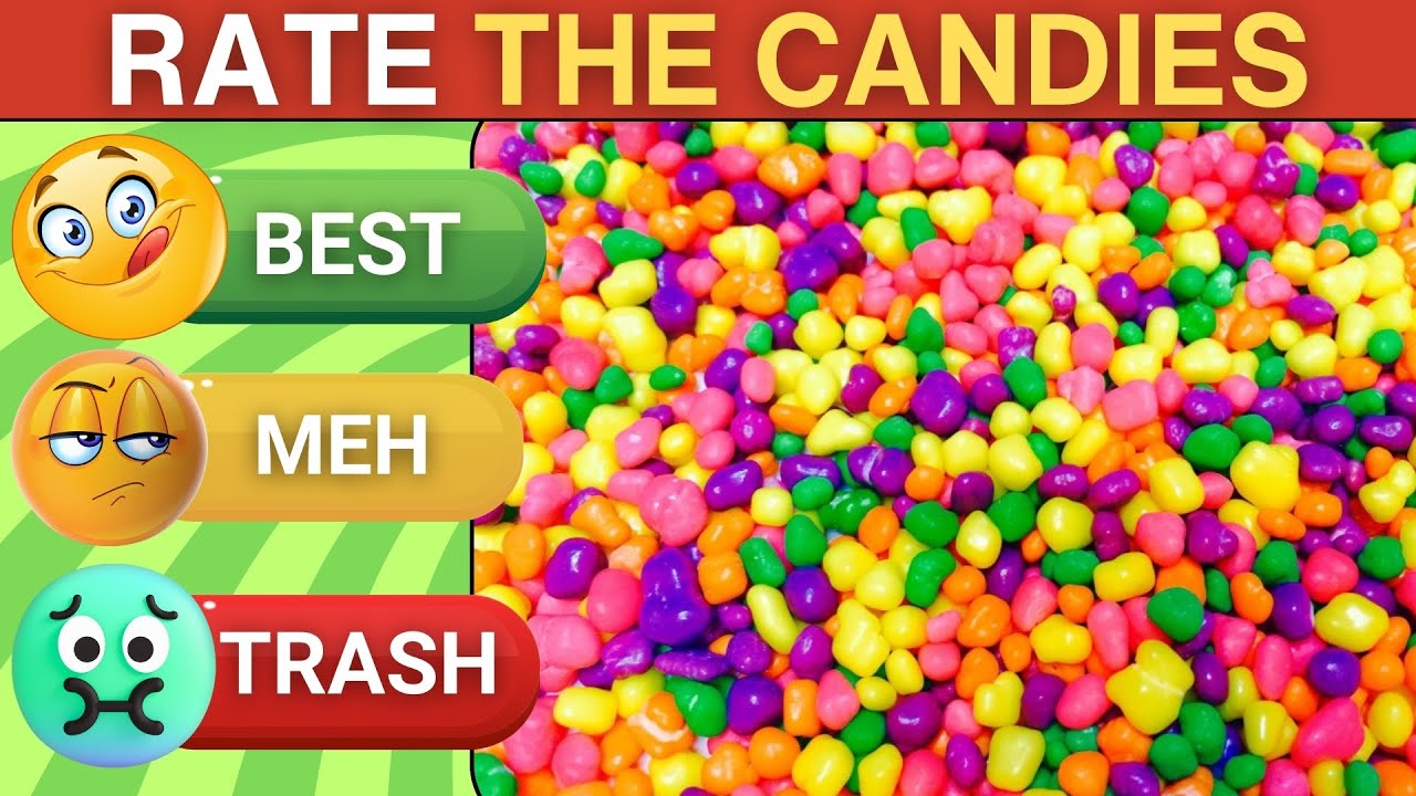 Candy Tier List 🍬 Rate The 30 Candies From Best To Worst - YouTube