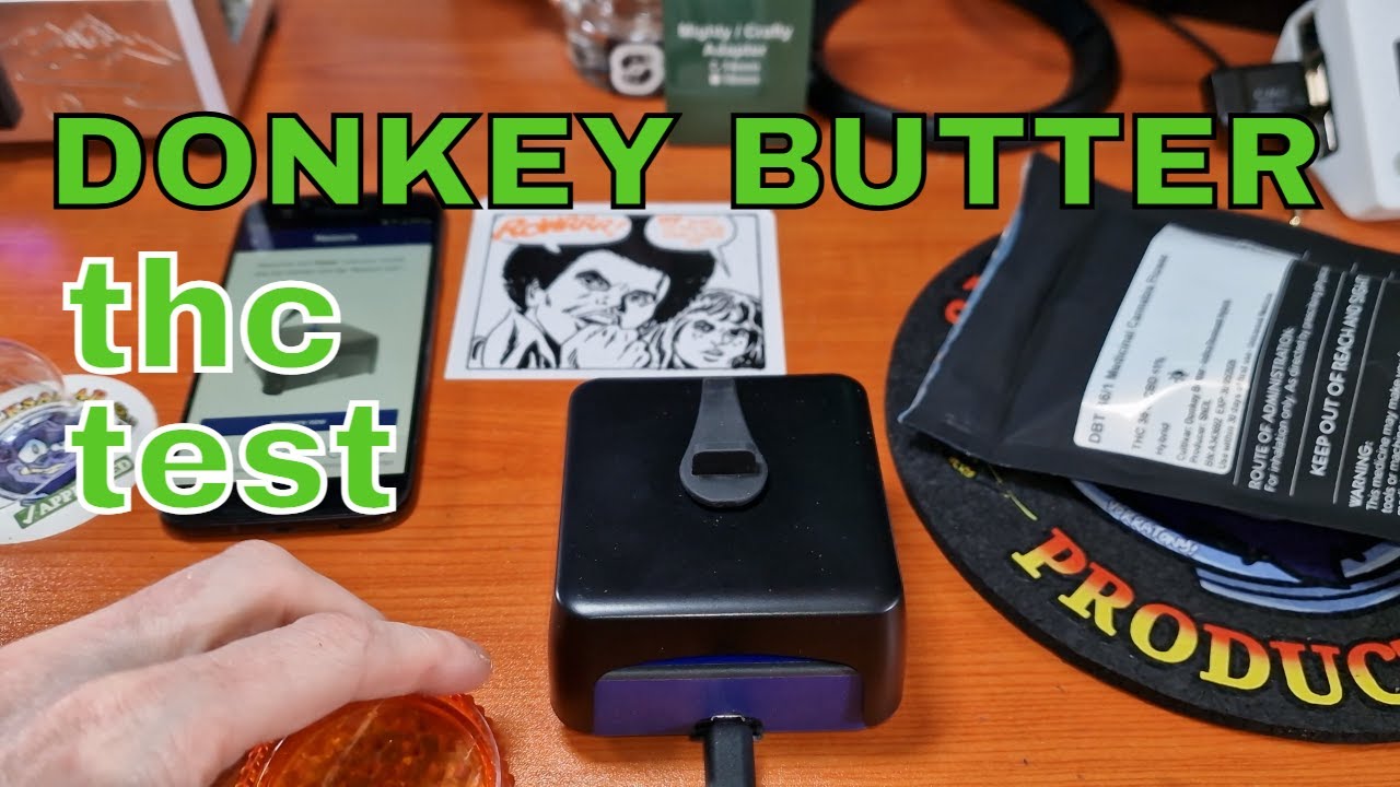 Donkey Butter THC TEST | 36% | 7.50/g | #4CLabs UK #Medical #flower ...