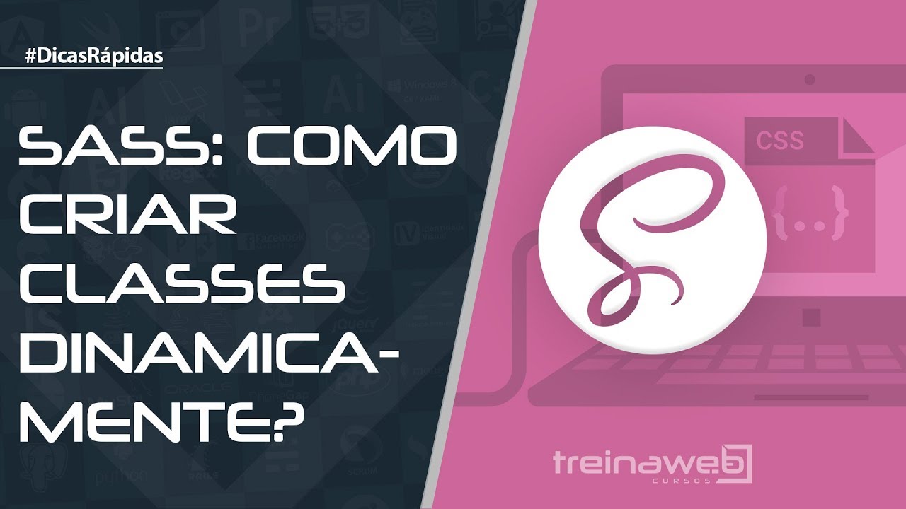 Sass como criar classes dinamicamente? - YouTube