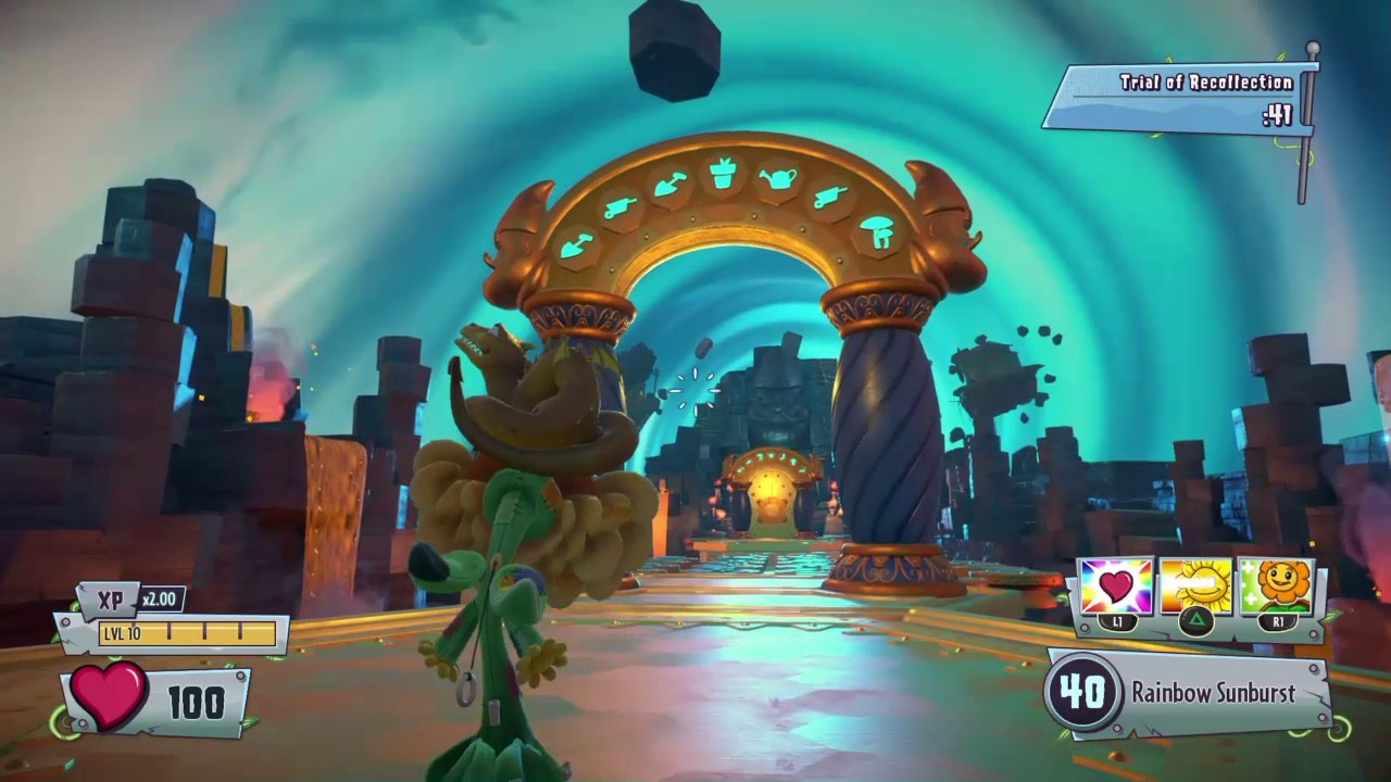 Plants vs Zombies GW2: Trials of Gnomus Blue Key of Recollection - YouTube