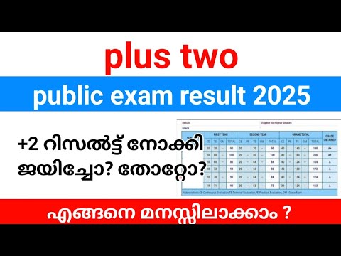 Plus two exam result 2025 | +2 റിസൽട്ട് നോക്കി ജയിച്ചോ? തോറ്റോ? എന്ന് ...