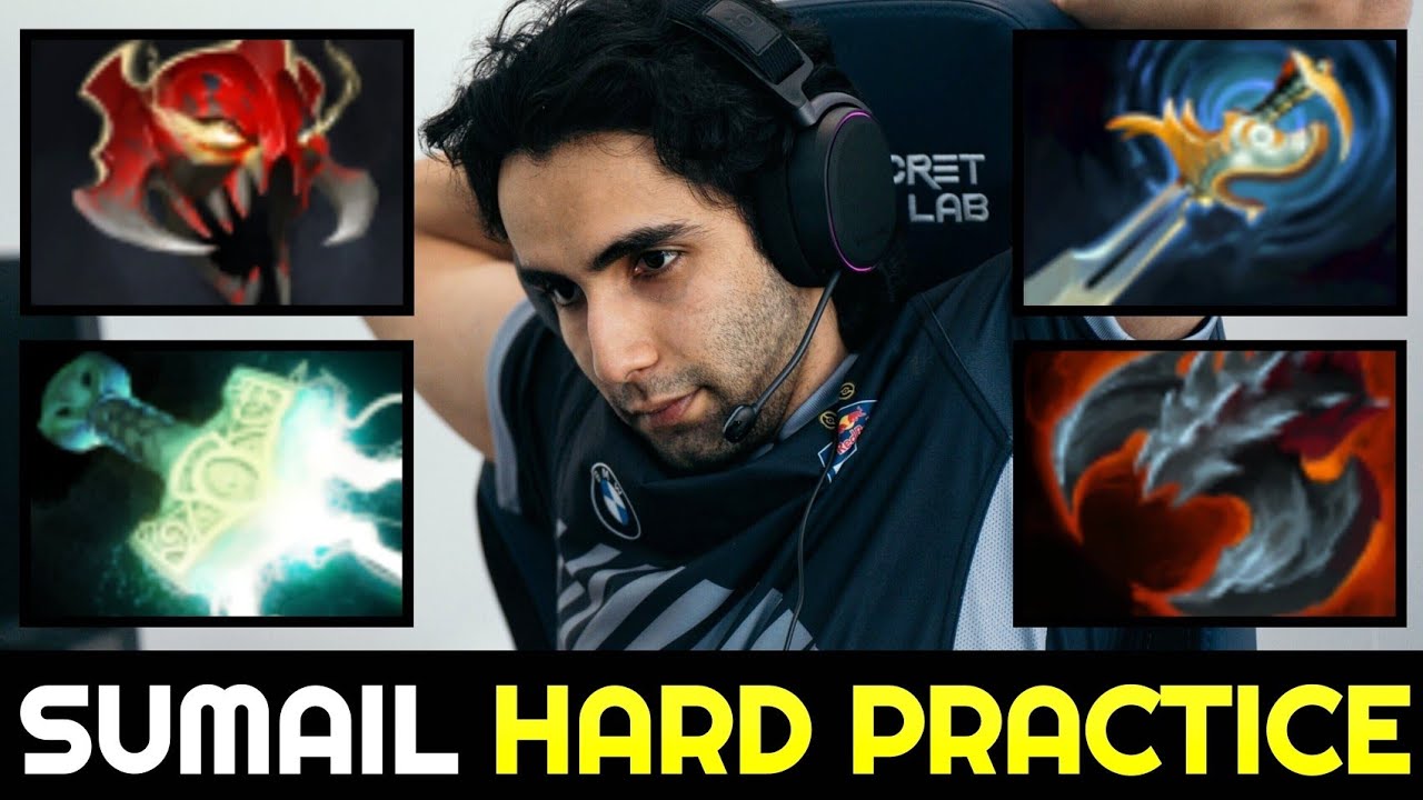 SUMAIL Hard Practice & Godlike with 7.30 Echo Sabre Faceless Void - YouTube