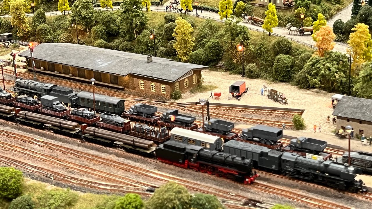 Modelleisenbahn - 18min Züge, Züge, Züge versch. Bahnanlagen - 18min ...