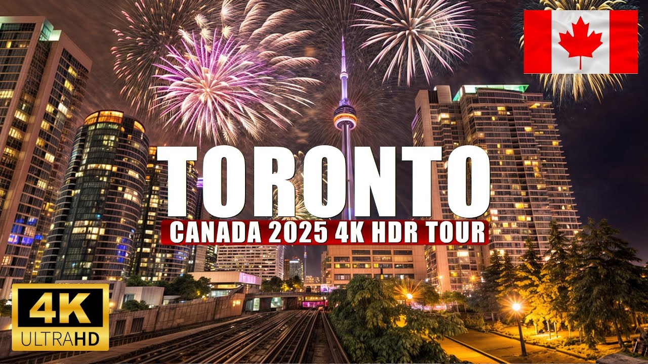 Toronto Canada 2025 in 4K UHD Walking Tour - YouTube