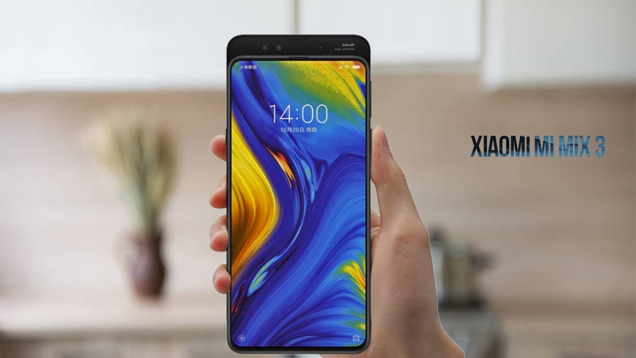Xiaomi Mi MIX 3 With 10GB RAM | Dual Front & Rear Cameras - YouTube