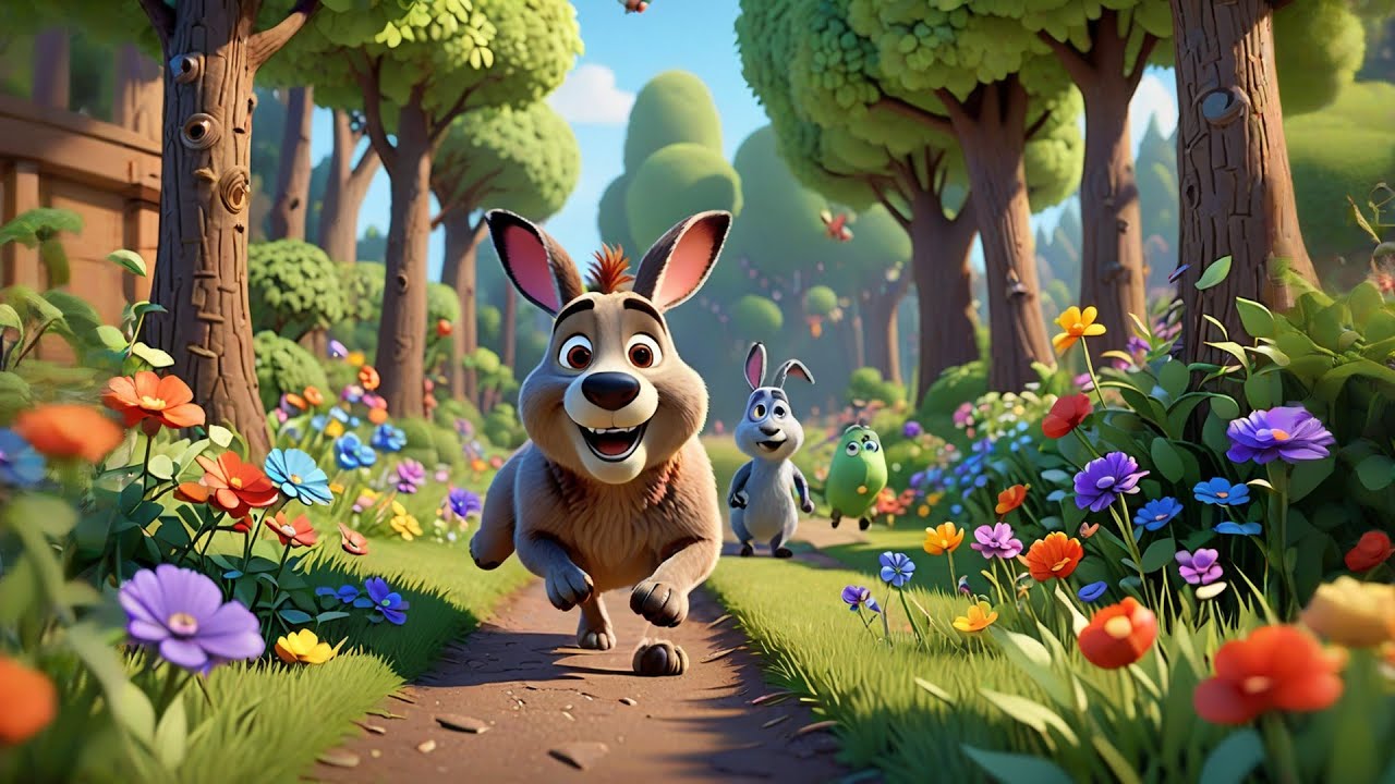 Ricky Rabbit Hops to School + More Nursery Rhymes & Kids Songs - YouTube