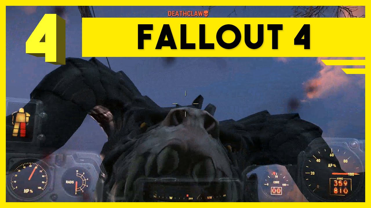 Fallout 4 - Ep 4 - Godzilla - Let's Play - YouTube
