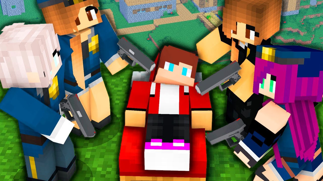 Maizen Girls Pranked JJ - Funny Story in Minecraft (Mazien Mizen) - YouTube