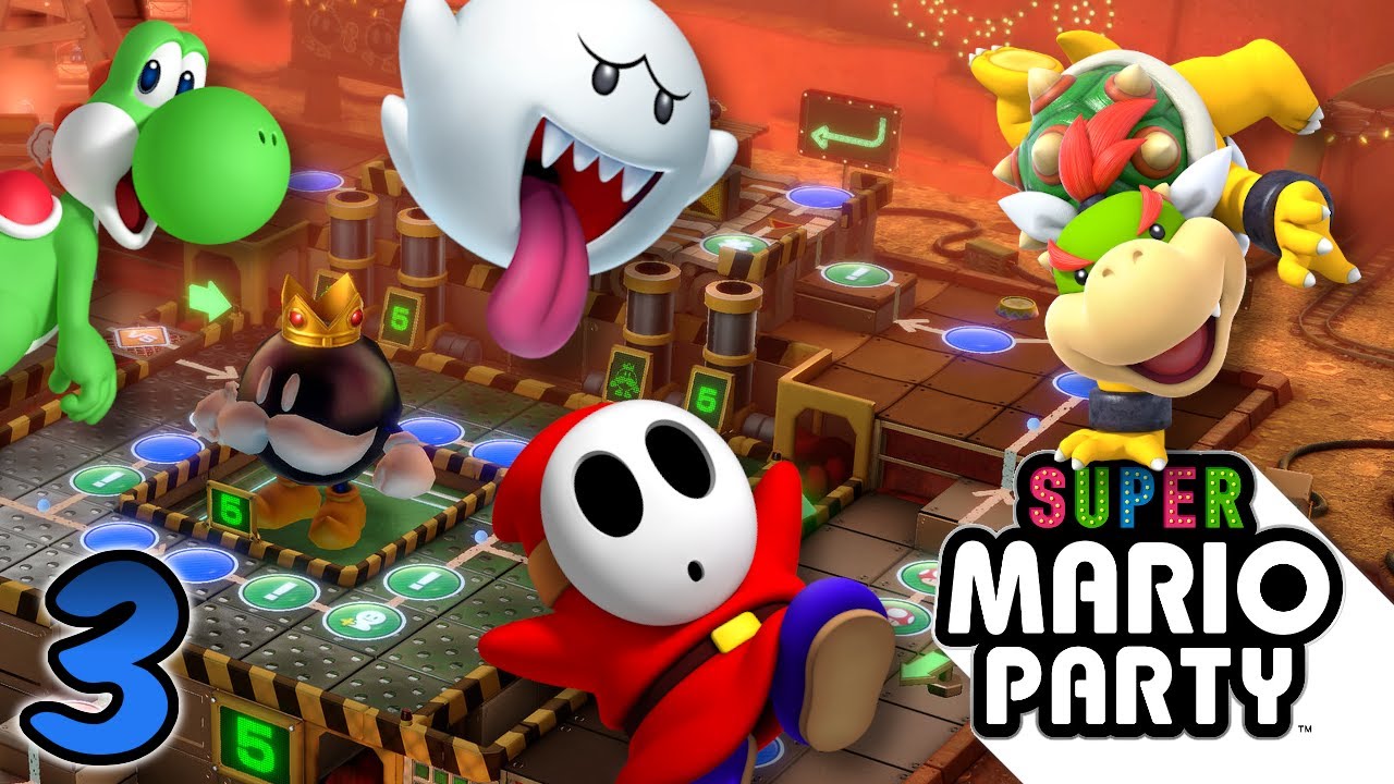 Super Mario Party: Gold Rush Mine! Part Three - YouTube