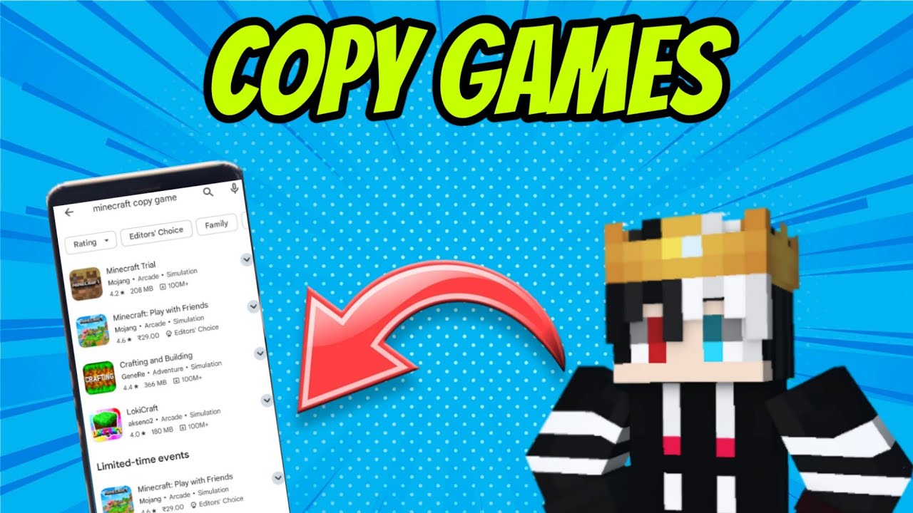 I suggest top 3 Minecraft copy games! download on play Store! - YouTube