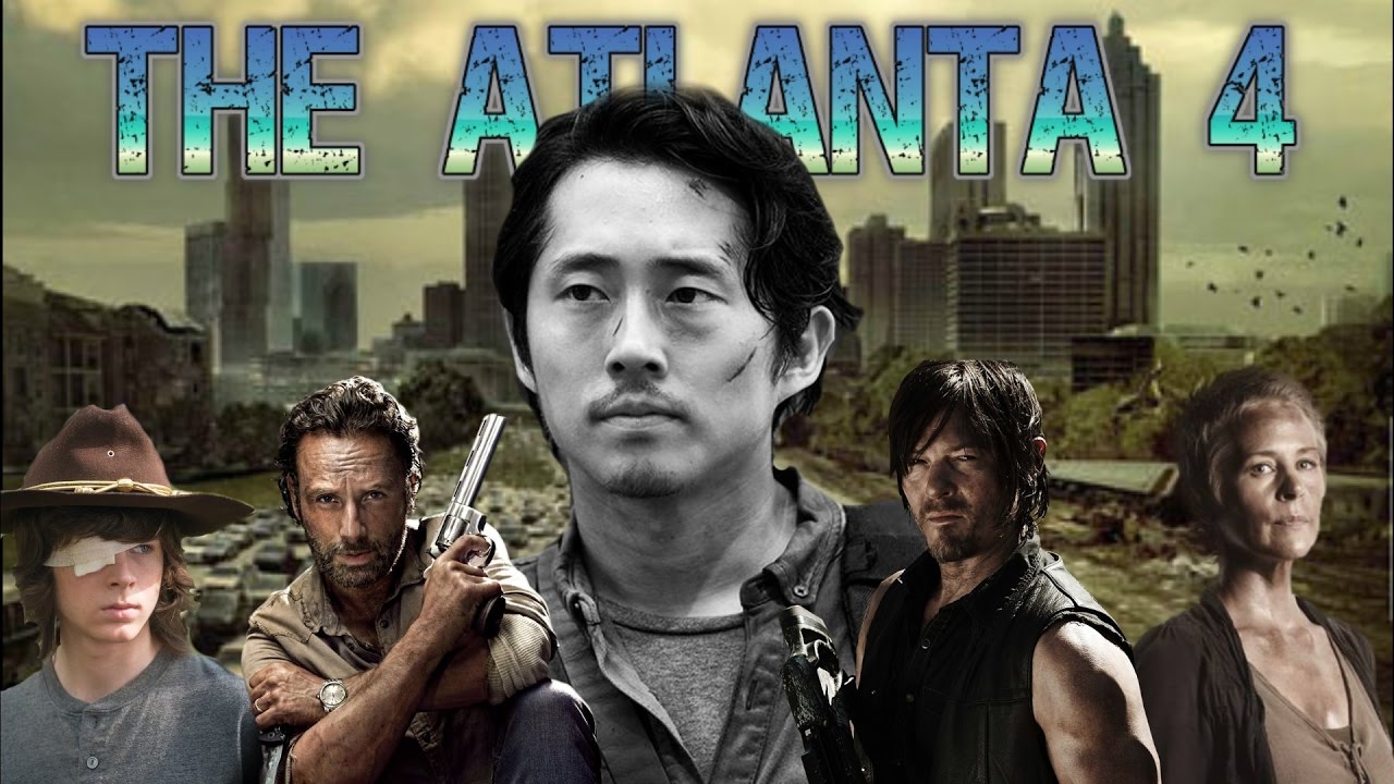 The Walking Dead ll The Atlanta 4 - YouTube