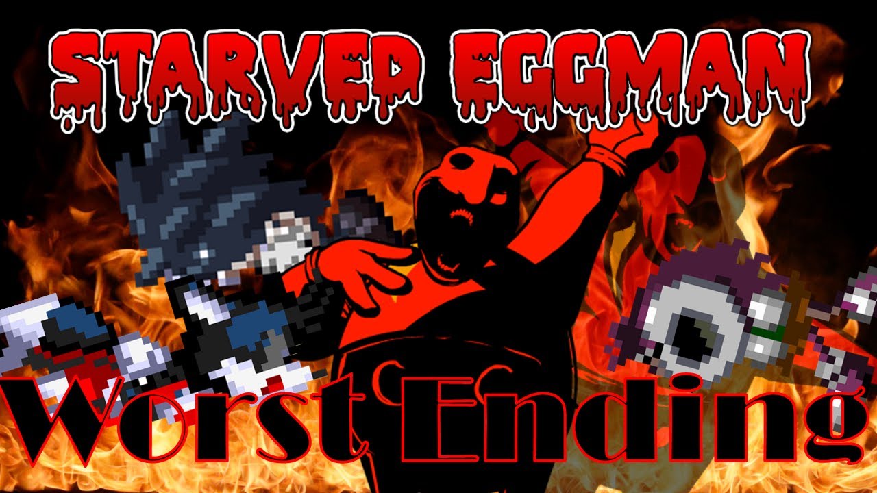 Starved Eggman. Sprite Animation. Worst Ending. - YouTube