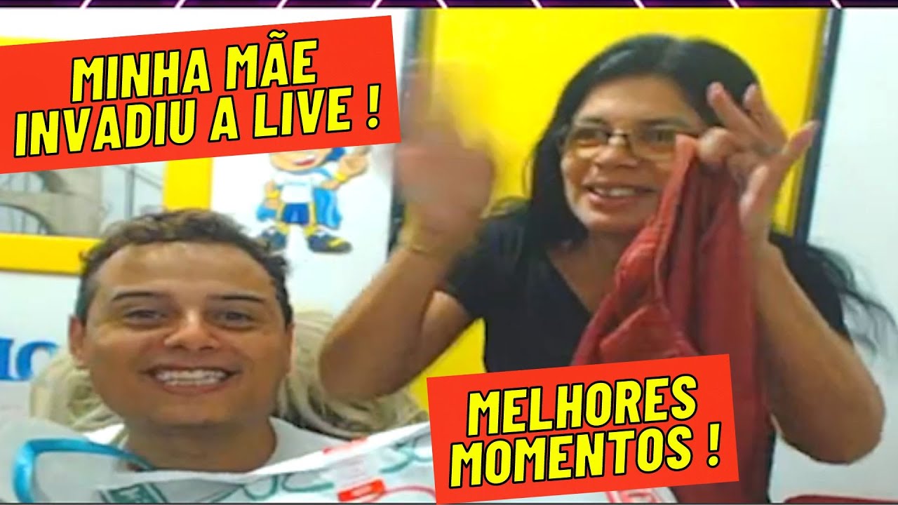 Minha MÃe Invadiu A Live Youtube