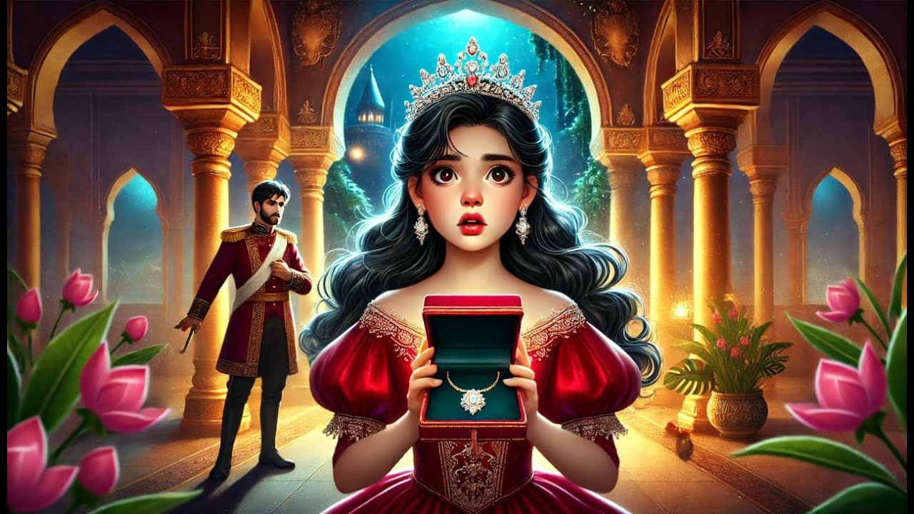 The Princess and Her Lost Necklace | Hindi Kahaniya for kids | Cartoon ...