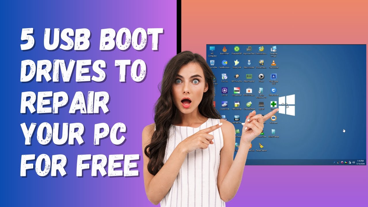 5 USB Boot Drives to Repair Your Computer for Free - YouTube