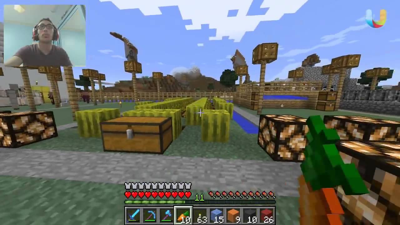 ماين كرافت الغرفة الزرقاء #77 77# Minecraft d7oomy999 youtube original ...