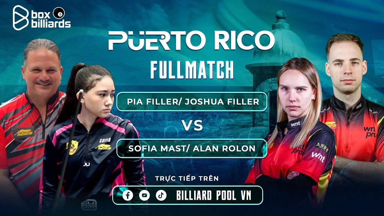 FULLMATCH | PIA FILLER/ JOSHUA FILLER VS SOFIA MAST/ ALAN ROLON ...