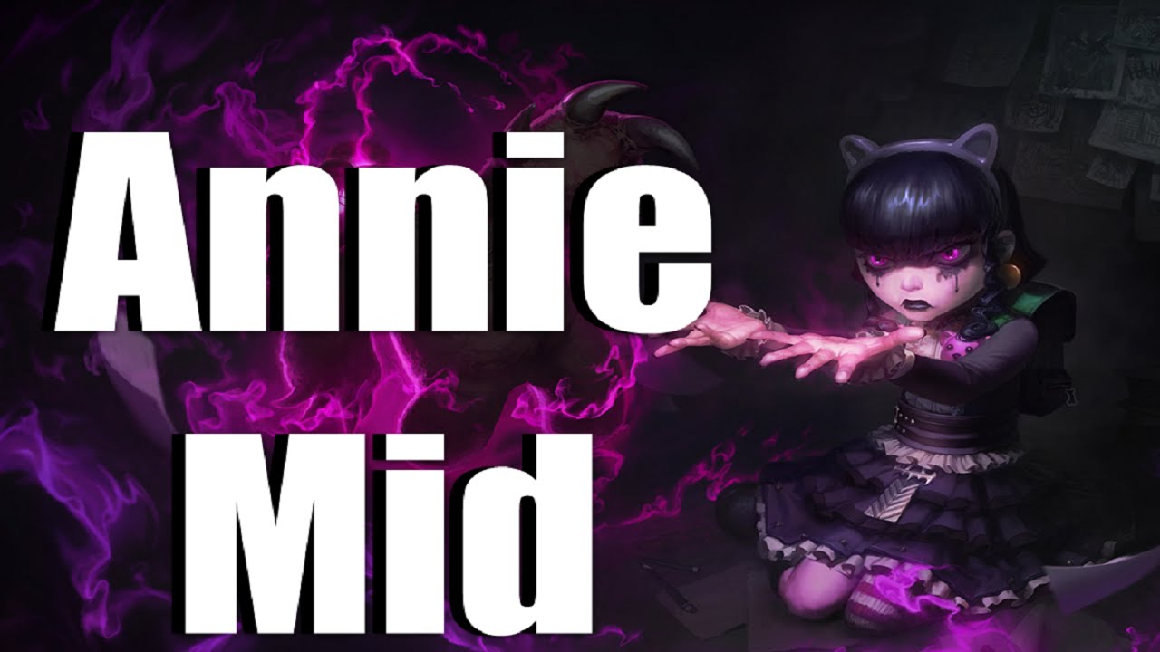 League of Legends - Goth Annie - Mid Lane - YouTube