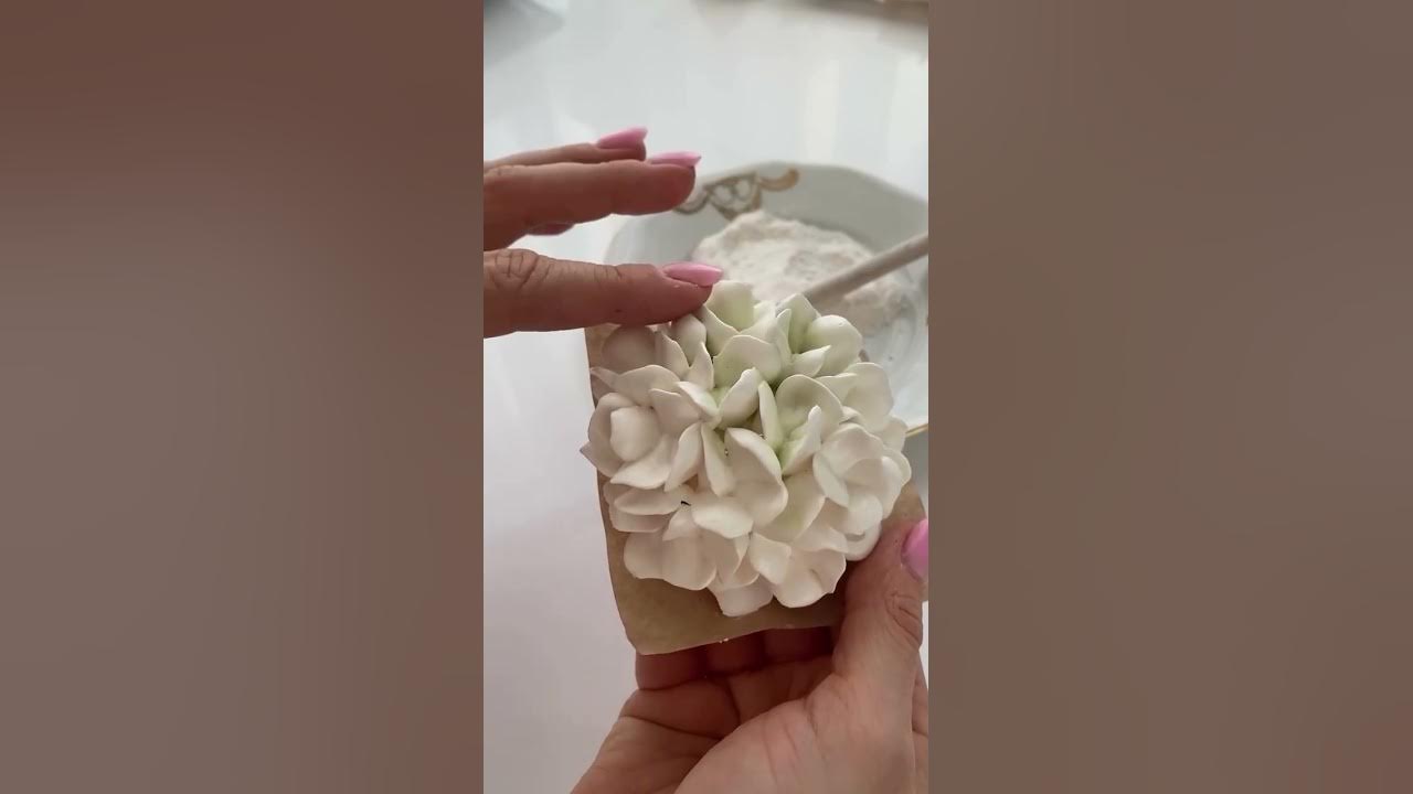 Как сохранить ЗЕФИРНЫЕ ЦВЕТЫ мягкими и вкусными от Елены @flowercake ...