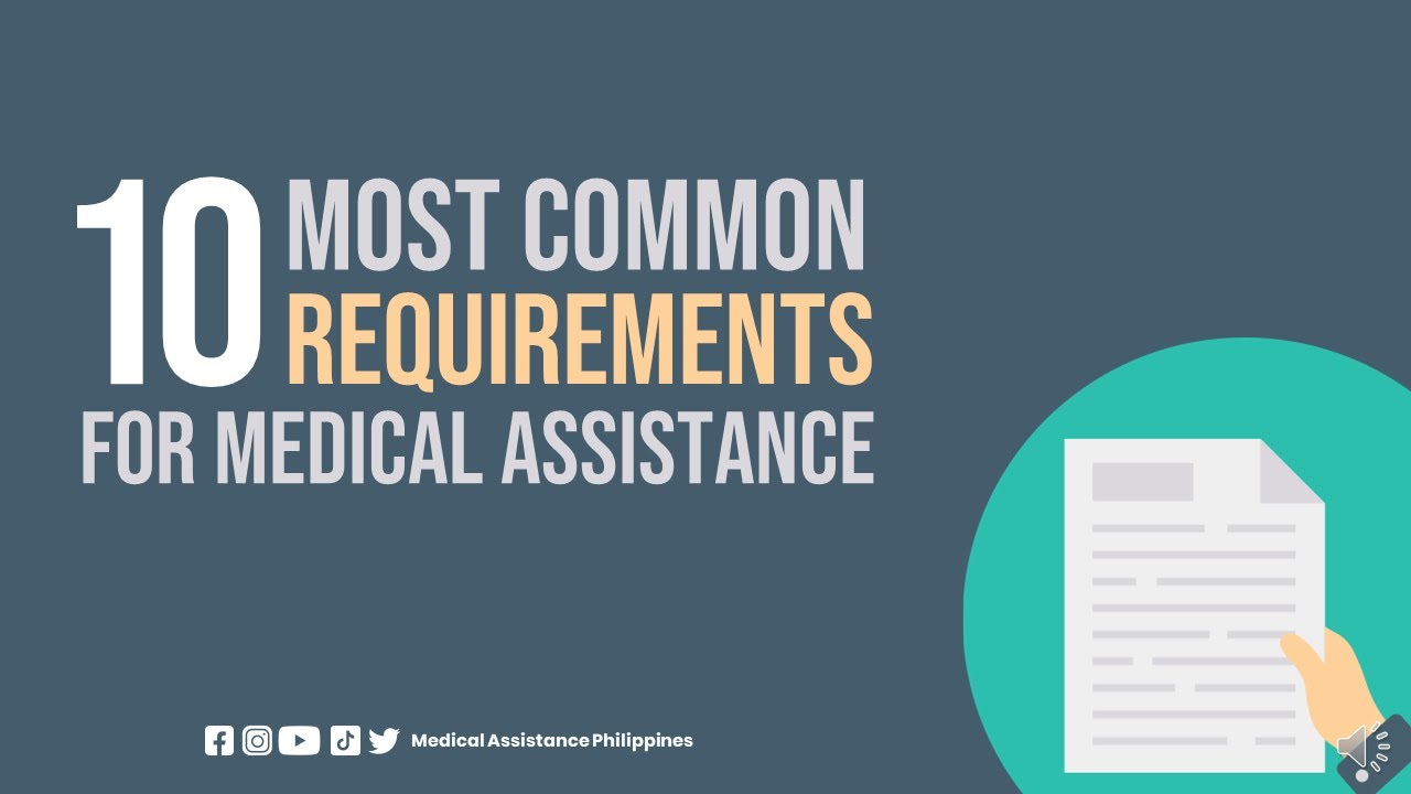 10 Most Common Requirements for Medical Assistance - YouTube