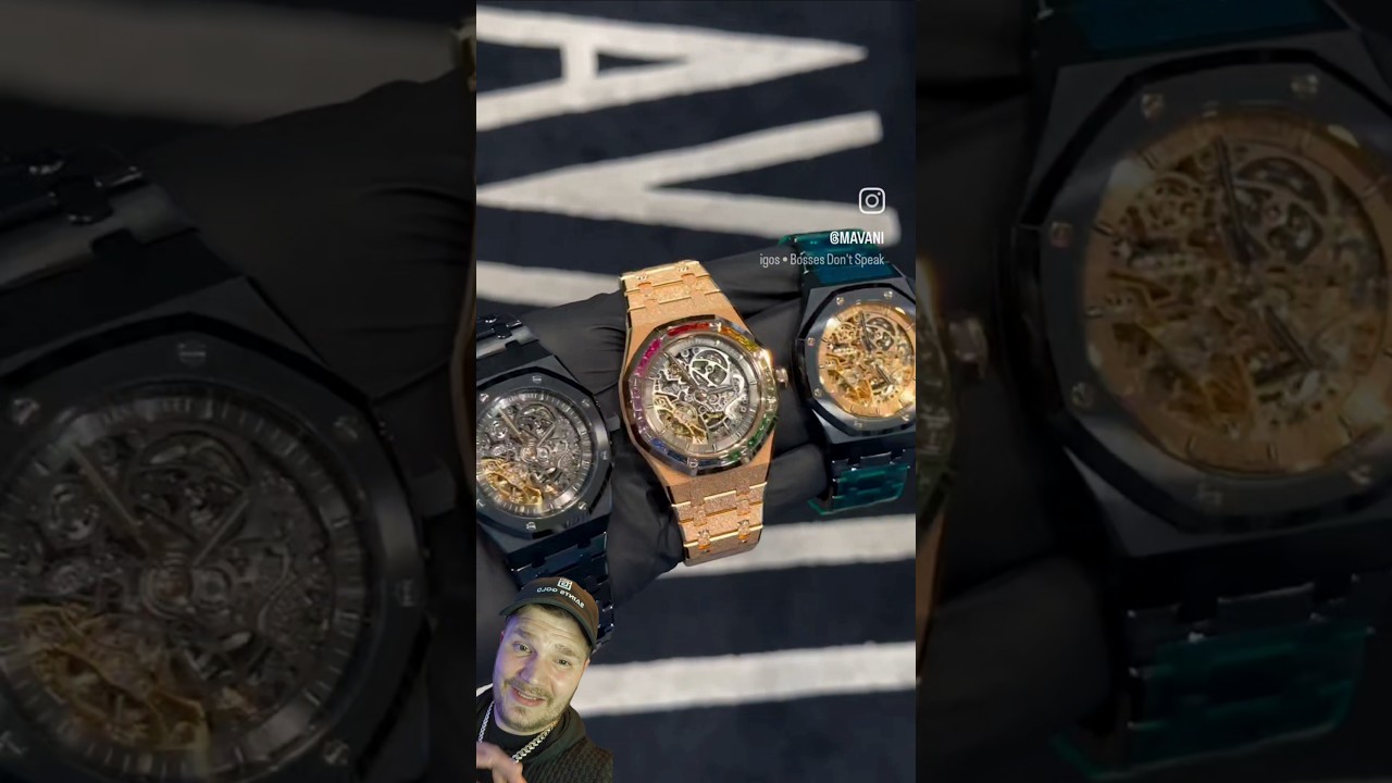 Ceramic Skeleton APs & Frosted Skeleton AP with Rainbow Bezel! Which AP ...