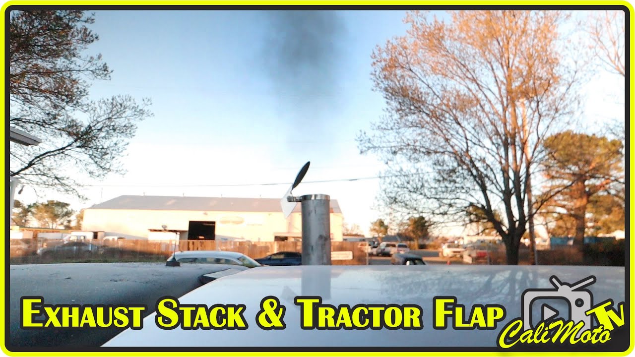 6.5L Diesel Truck Gets Exhaust Stack and Tractor Flap | WTF Just ...