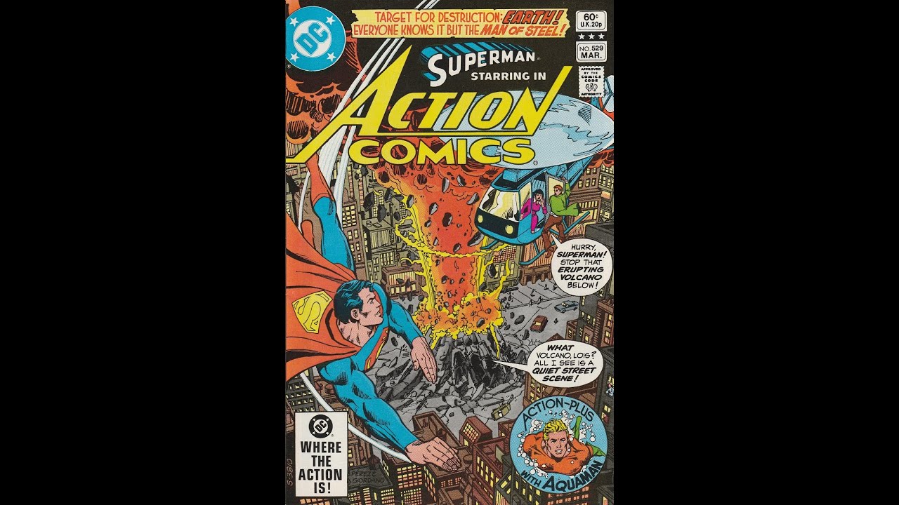 Action Comics -- Issue 529 (1938, DC Comics) Review - YouTube