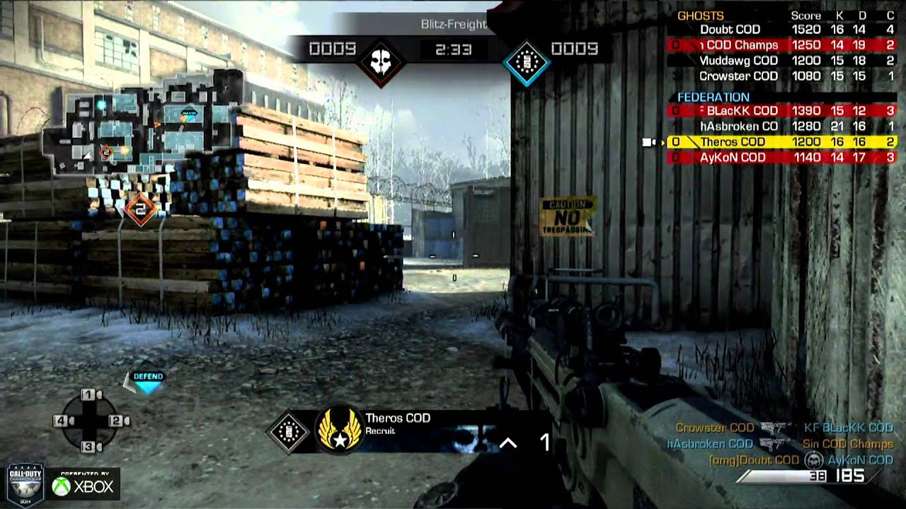 Xfinity vs Killerfish - Game 3 - Group H - CoD Championships 2014 - YouTube