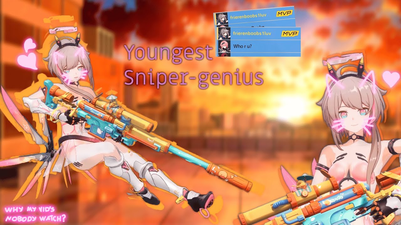 YOUNGEST Sniper-Genius Makes Insane Things in Strinova?! - YouTube