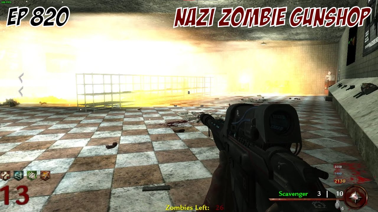 Nazi Zombie Gunshop - SÉRIE COD WAW CZ#820 - YouTube