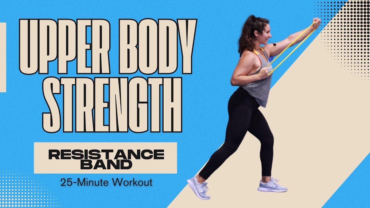 Upper Body Resistance Band Workout | AMRAP | Strength Training - YouTube