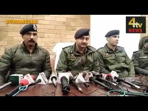 Baramulla: Deputy Inspector General of Police North Range Suleman ...