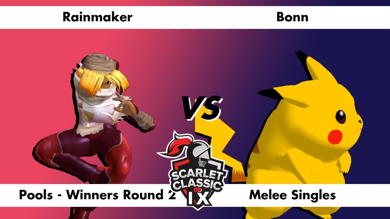 Scarlet Classic IX Melee - Rainmaker (Sheik) vs Bonn (Pikachu) - Pools ...