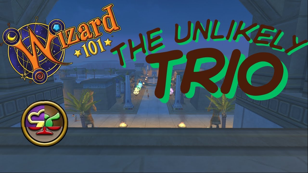 The Most Unlikely Trio Challenges Selenopolis #wizard101 - YouTube