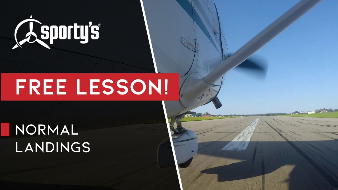 Normal Landings | Free Online Ground School Lessons - YouTube