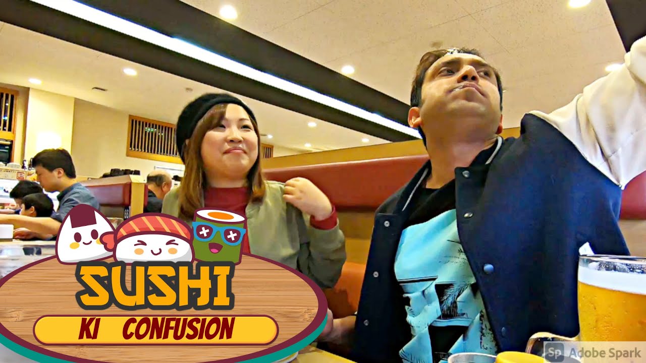 SUSHI ki Confusion Kisi or ki Uthali जापानी खाना II Rom Rom Ji - YouTube